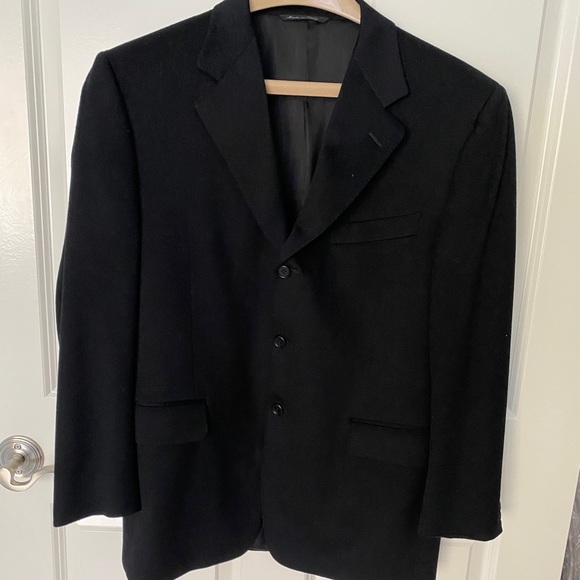 Canali | Suits & Blazers | Canali Black Wool Blazer | Poshmark